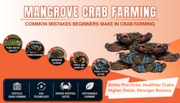 Common Mistakes Beginners Make in Mangrove Crab Farming